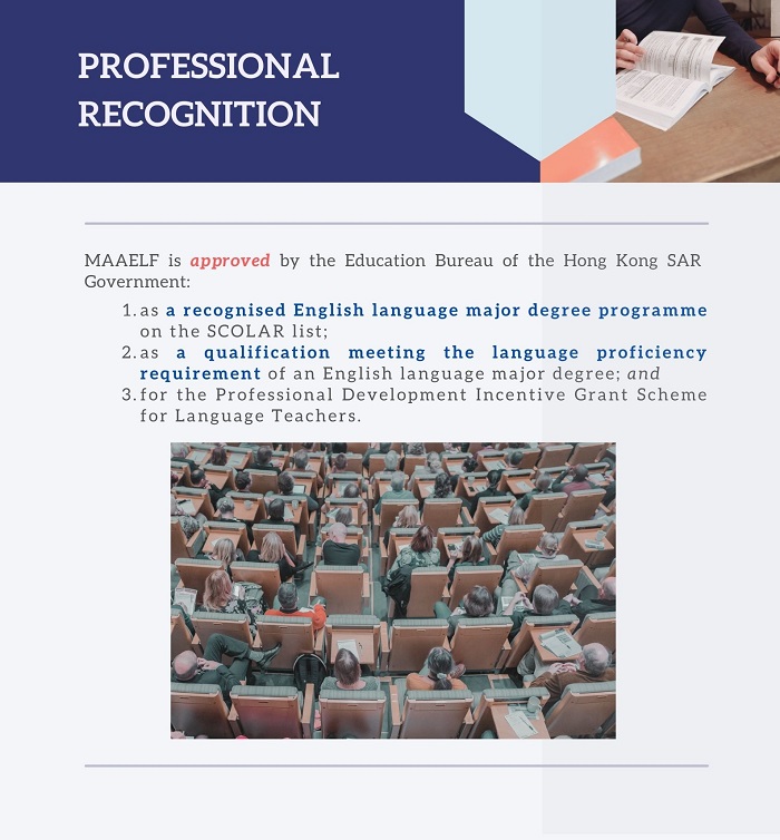 Professional recognition - School of Arts and Social Sciences - Hong ...