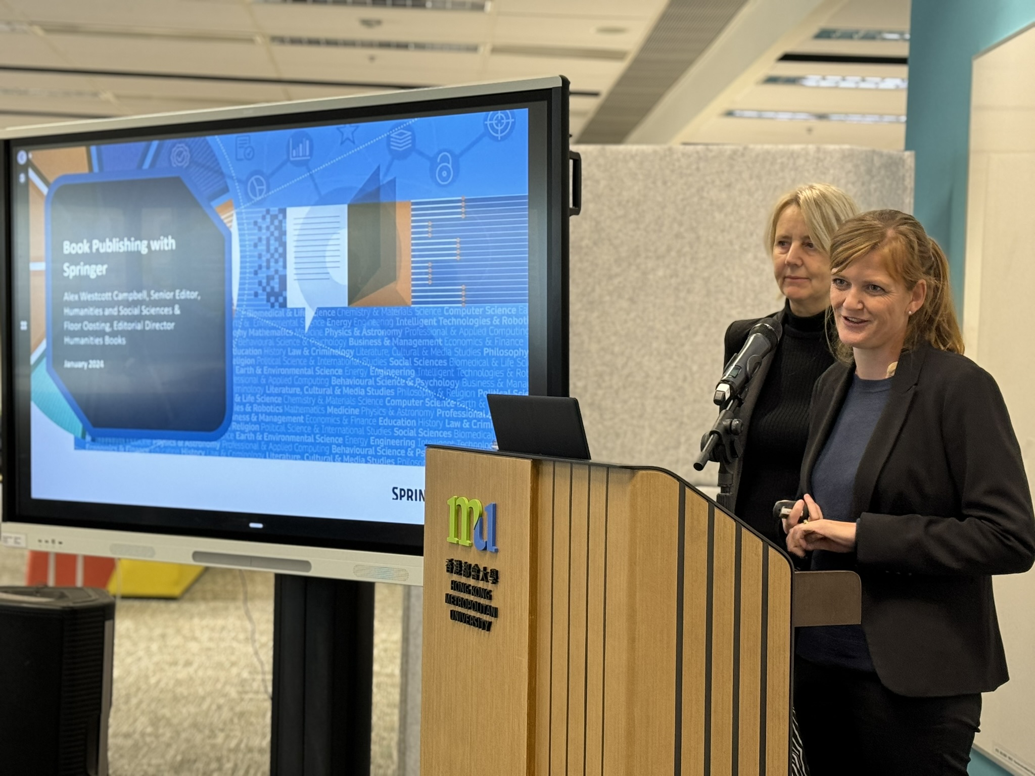 Sharing Session by Ms. Floor Oosting and Ms. Alex Campbell of Springer ...