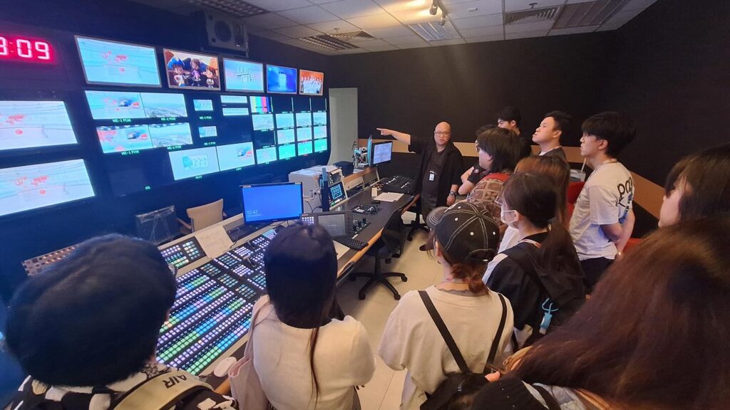 CWFA學生參觀Cable TV - Department of Creative Arts - Hong Kong Metropolitan ...