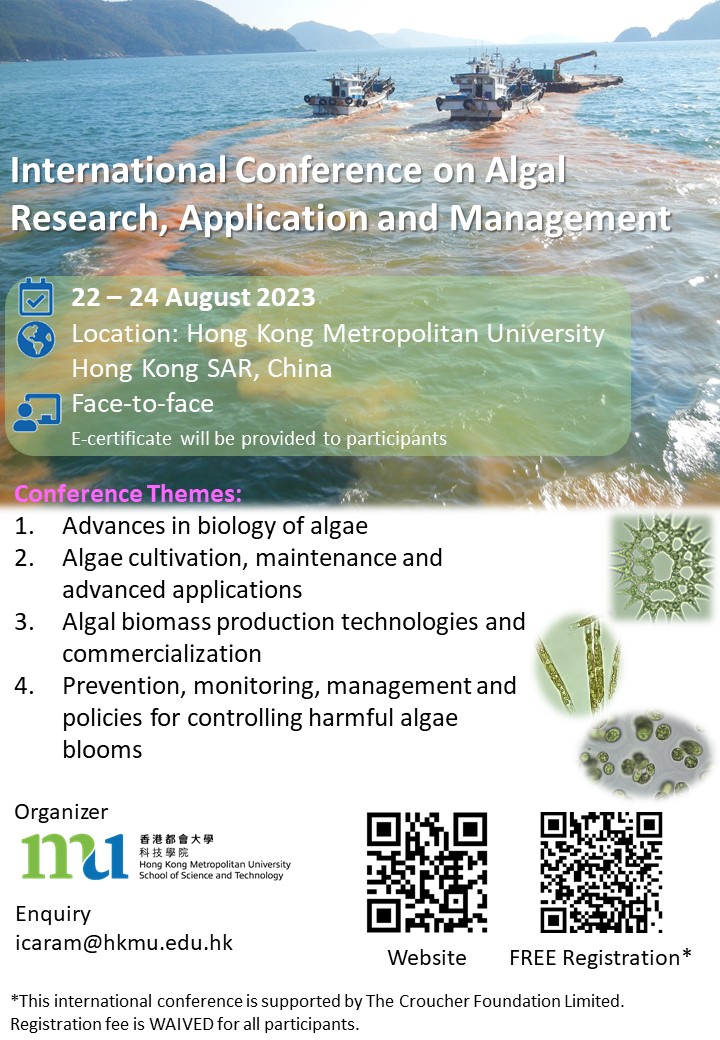 Home - International Conference on Algal Research, Application and ...
