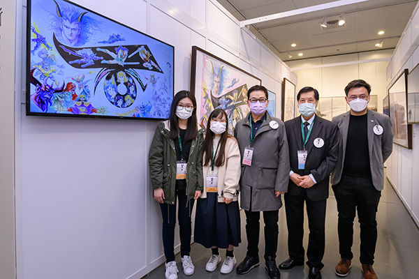 Creative Arts students master ink paintings with technologies at Ink ...