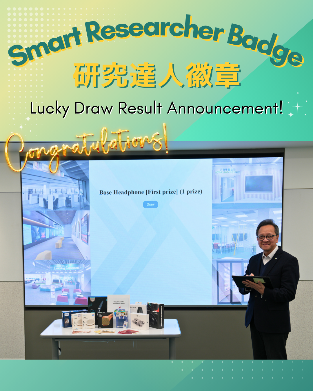 Smart Researcher Badge 2025/26 (Autumn Badge) Lucky Draw - Library ...