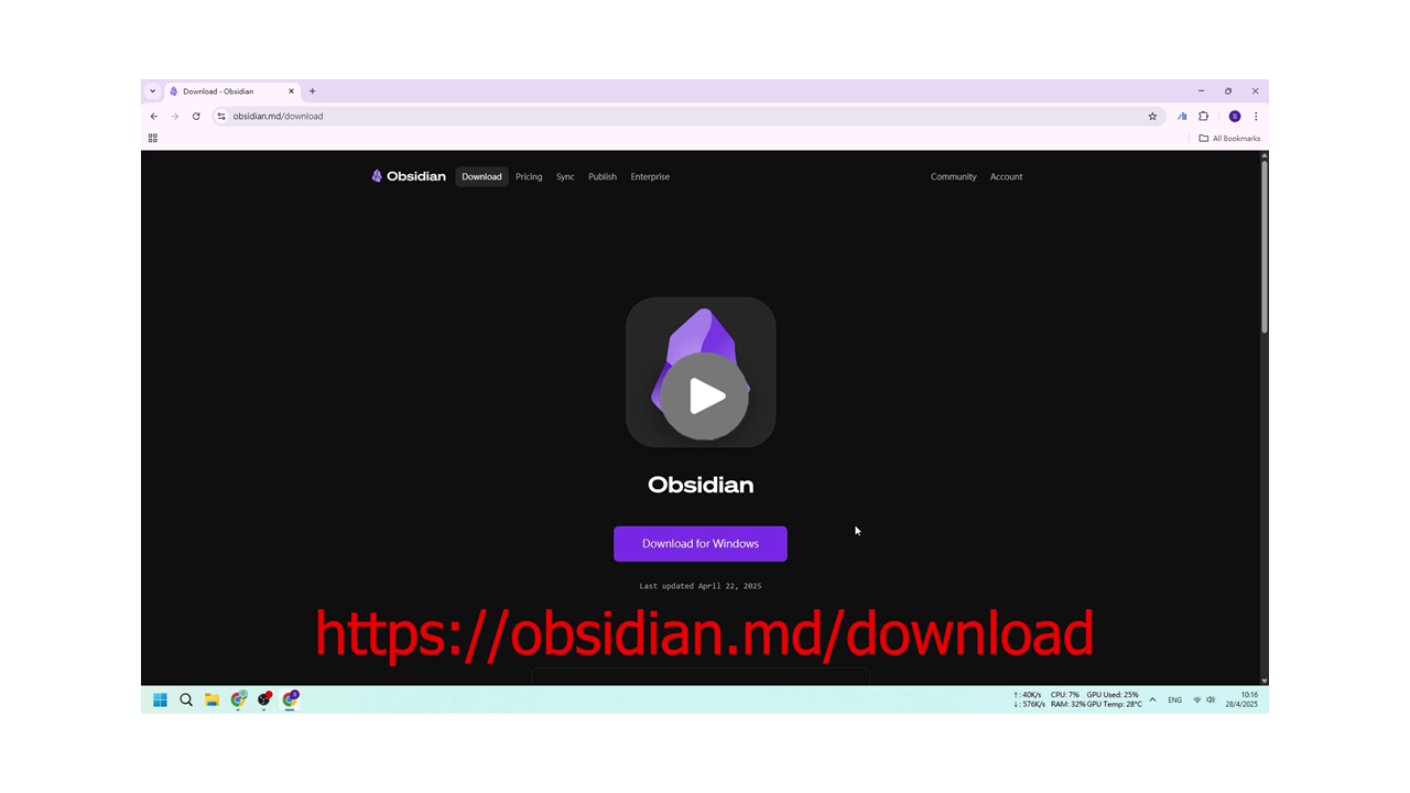 Knowledge Management & Writing App with Linked Notes | Obsidian - Hong ...