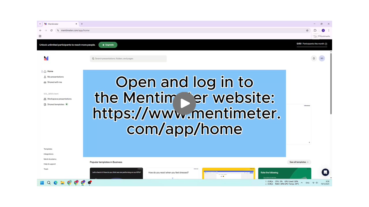 Mentimeter - Hong Kong Metropolitan University