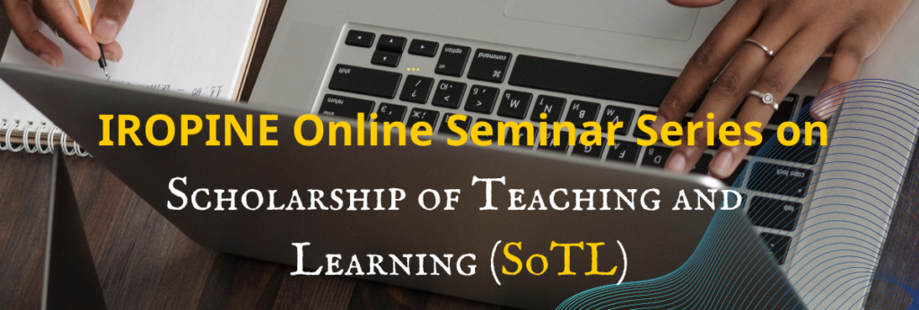 Scholarship of Teaching and Learning - School of Open Learning - Hong ...