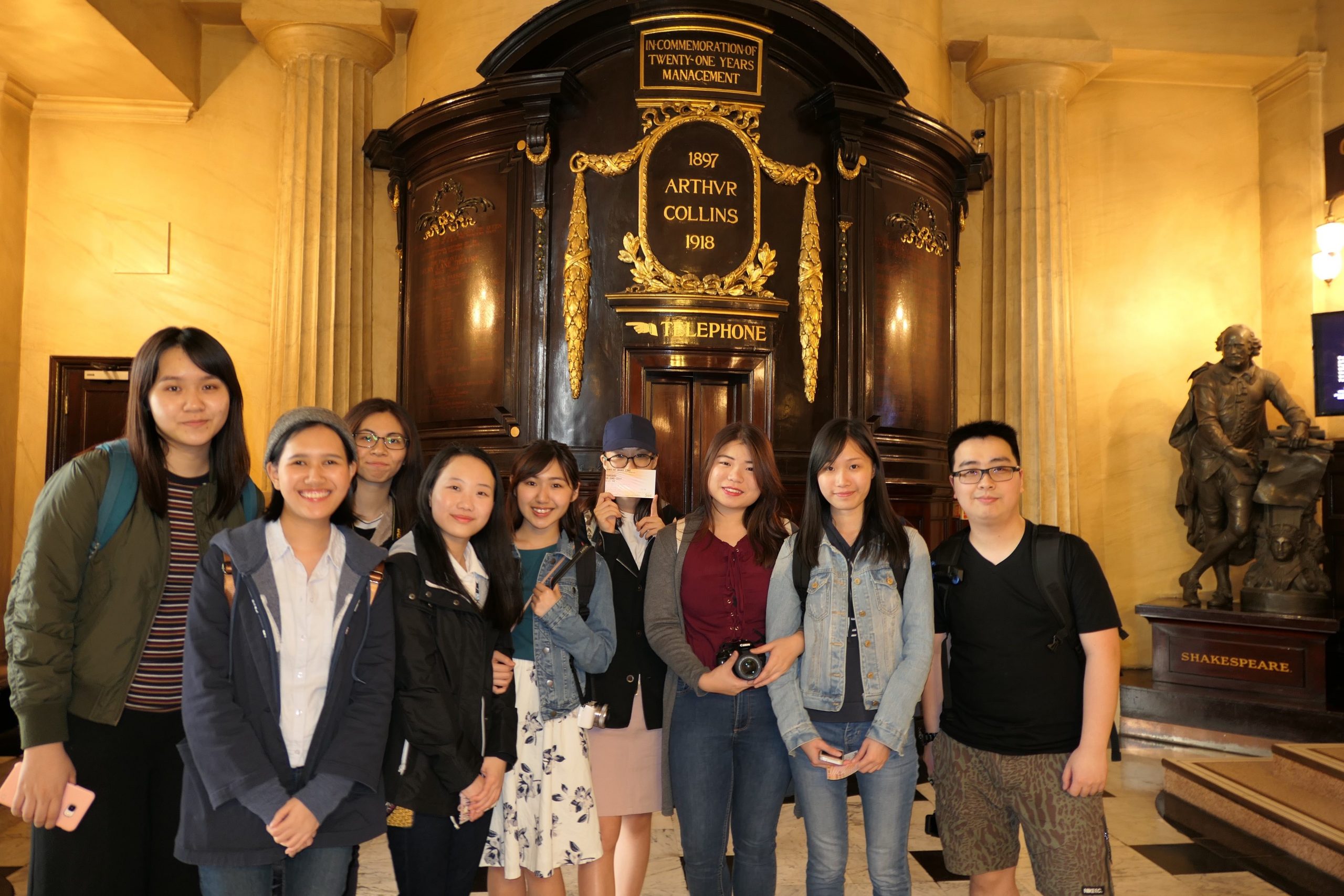 British Drama and Culture Study Tour 2017 - Department of Humanities ...